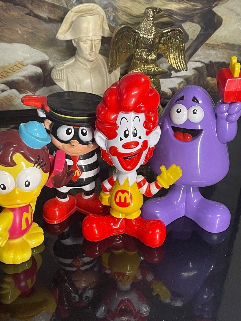 McDonalds Bobble Head Set of 4 on Carousell