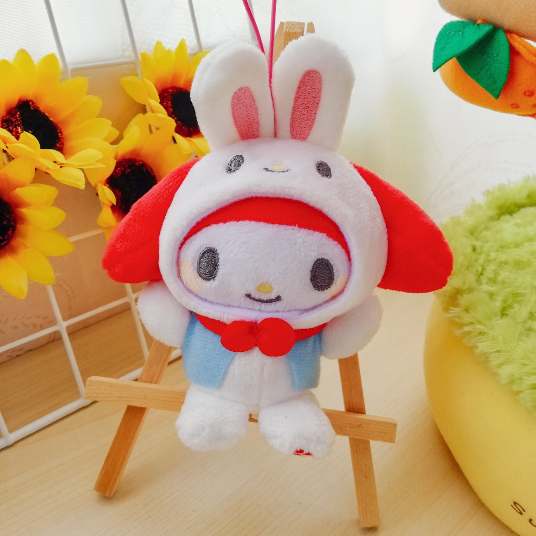 Melody Hello Kitty Sanrio Plush Toy Charm on Carousell