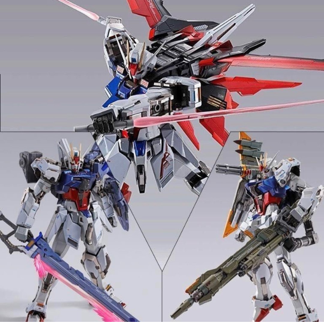 Metal Build - 10th Anniversary Perfect Strike Gundam Set, Hobbies ...