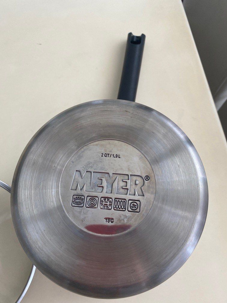 MEYER stainless pot 1.9L, Furniture & Home Living, Kitchenware & Tableware, Cookware ...