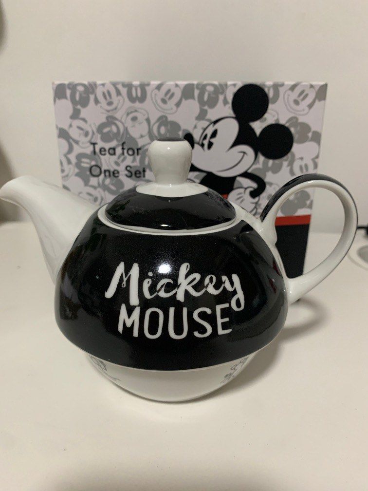 Mickey mouse teapot and cup, Furniture & Home Living, Kitchenware ...