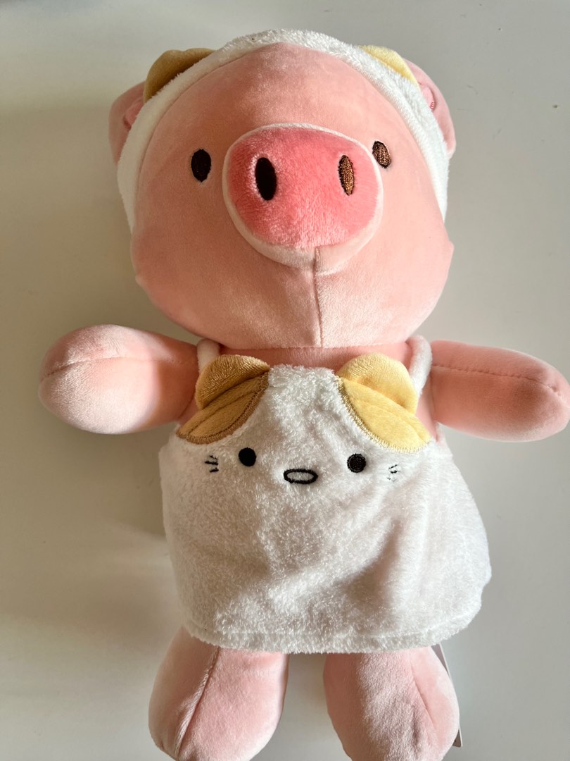 Miniso Pig Stuff Toy, Hobbies & Toys, Toys & Games on Carousell