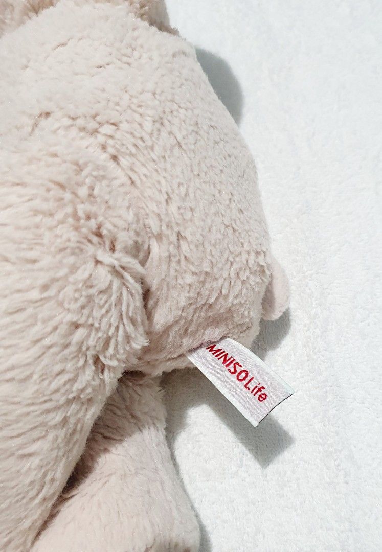 Miniso teddy bear, Babies & Kids, Infant Playtime on Carousell
