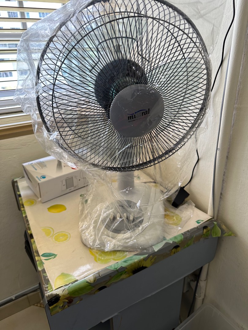 Mistral Desk fan (correction diameter 17inch), Furniture & Home Living ...