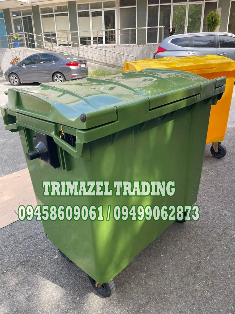 Mobile trash bin on Carousell