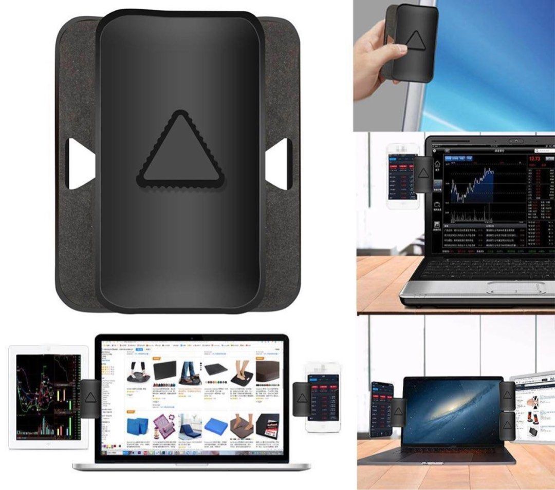 Monitor Clip Stand Hitam on Carousell