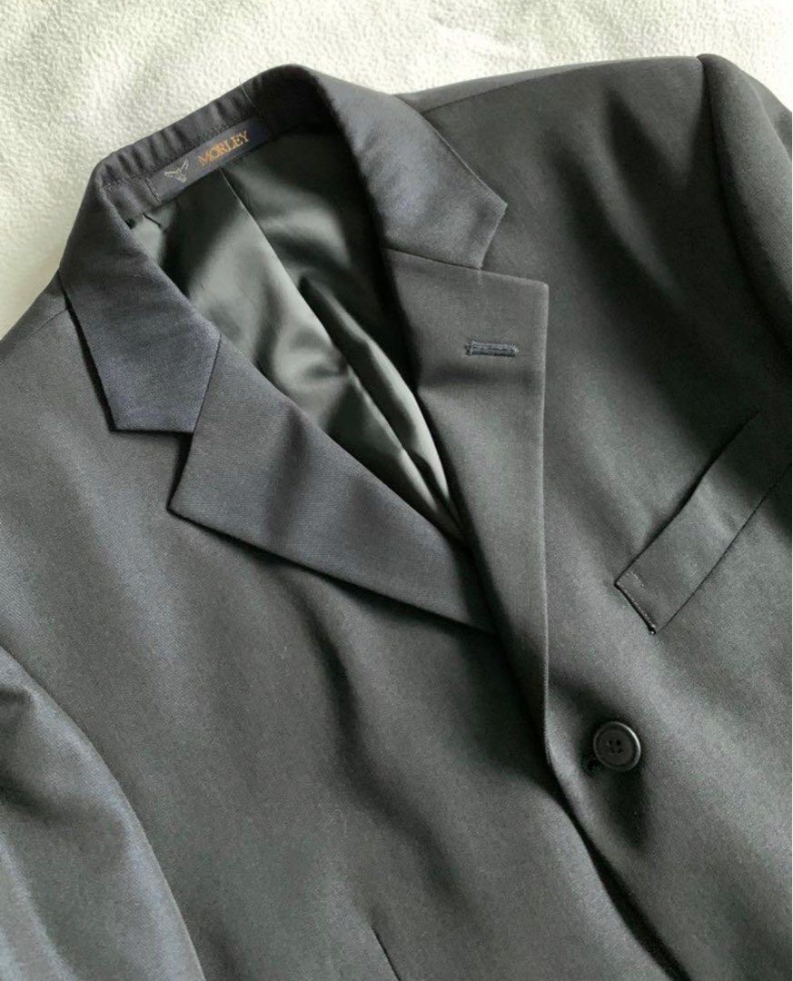 Morley full set suit + extra trousers (Made in England), Men's Fashion ...