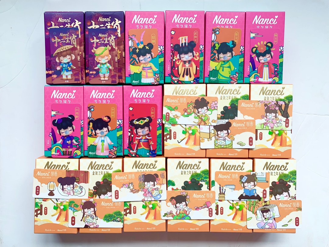 Nanci Golden Hairpin / Zodiac / Not popmart Blind Box, Hobbies & Toys, Toys & Games on Carousell