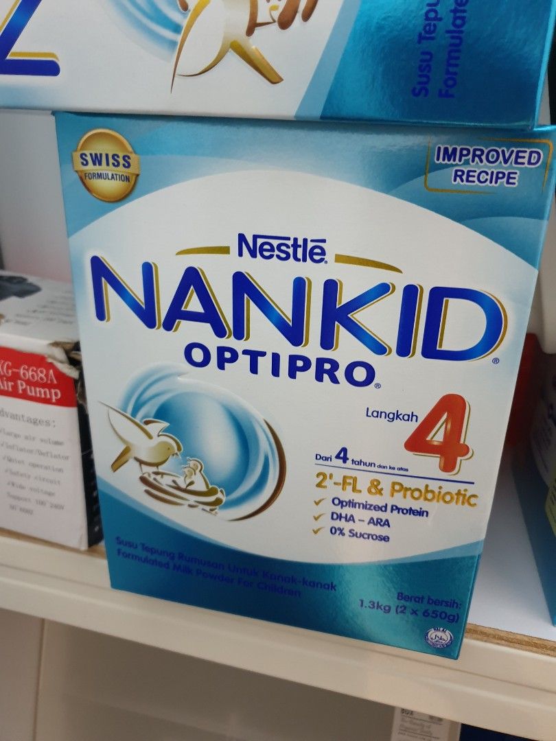 Nankid Optipro Stage 4, Babies & Kids, Nursing & Feeding, Breastfeeding ...