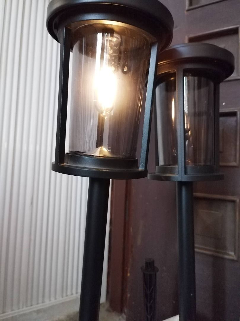 Naturally Solar Set of 5 Solar LED Pathway Lights / 1 set, Furniture ...