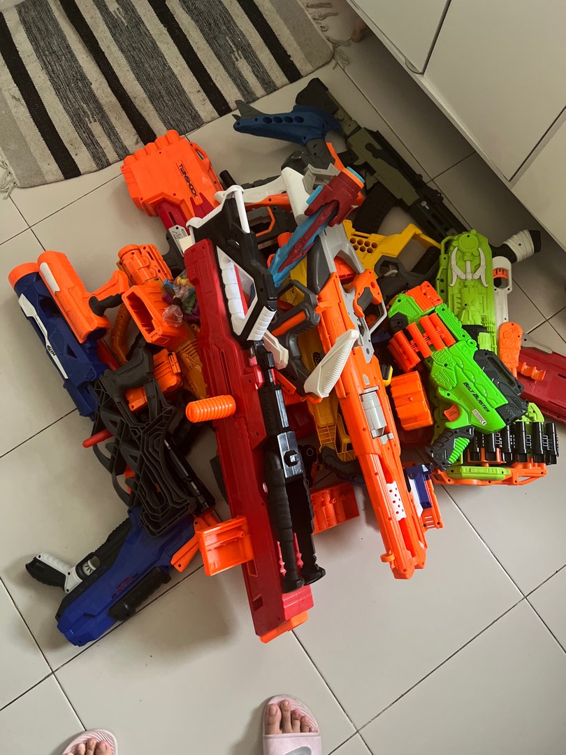 Nerf gun, Hobbies & Toys, Toys & Games on Carousell