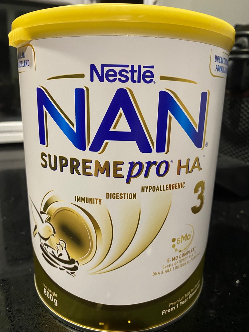 Nestle Nan Supreme Pro HA 3, Babies & Kids, Nursing & Feeding, Weaning ...