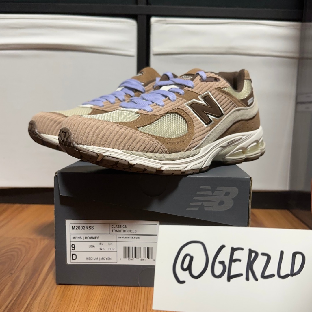 New Balance 2002R SSense Exclusive Corduroy, Men's Fashion, Footwear, Sneakers on Carousell