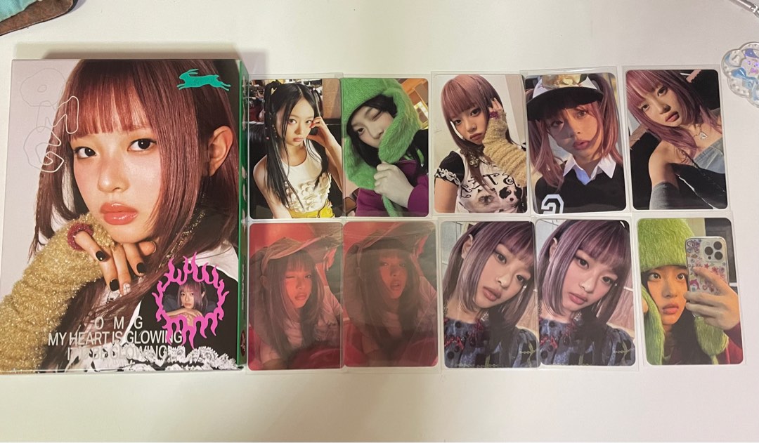 newjeans omg hanni pc + album, Hobbies & Toys, Memorabilia ...