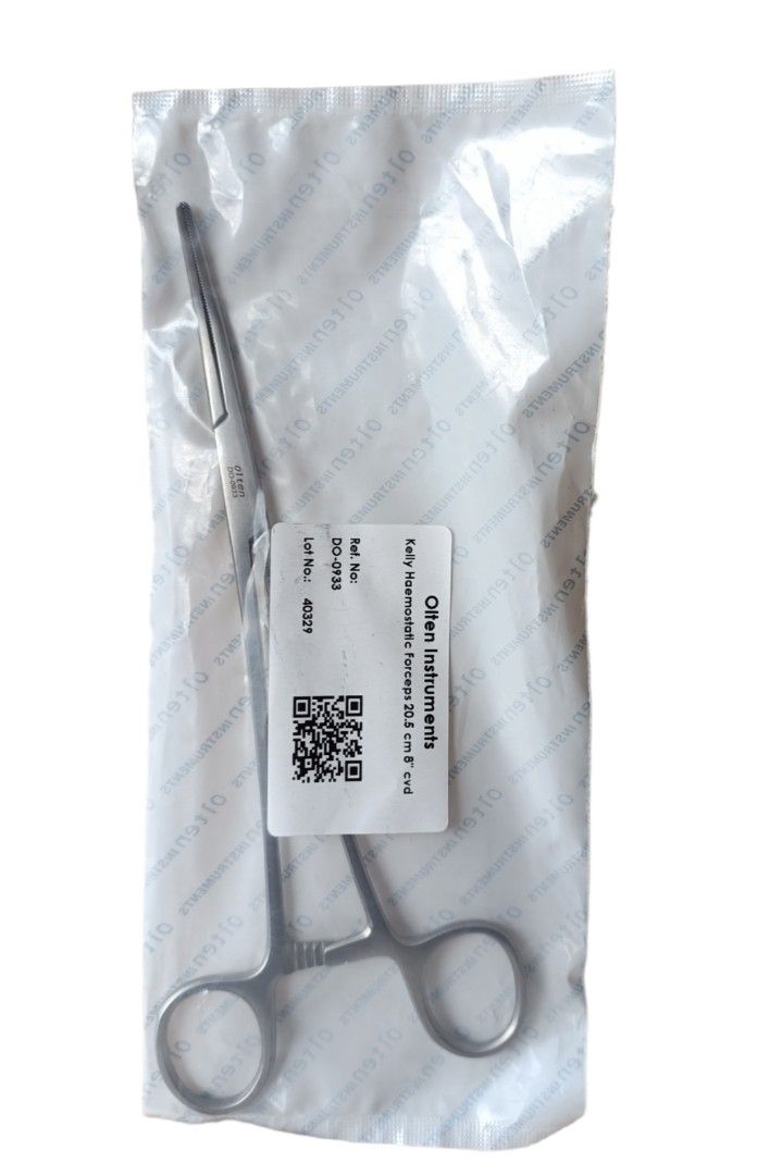 Olten Instruments Kelly Haemostatic Forceps 20.5 Cm 8" Cvd, Health ...