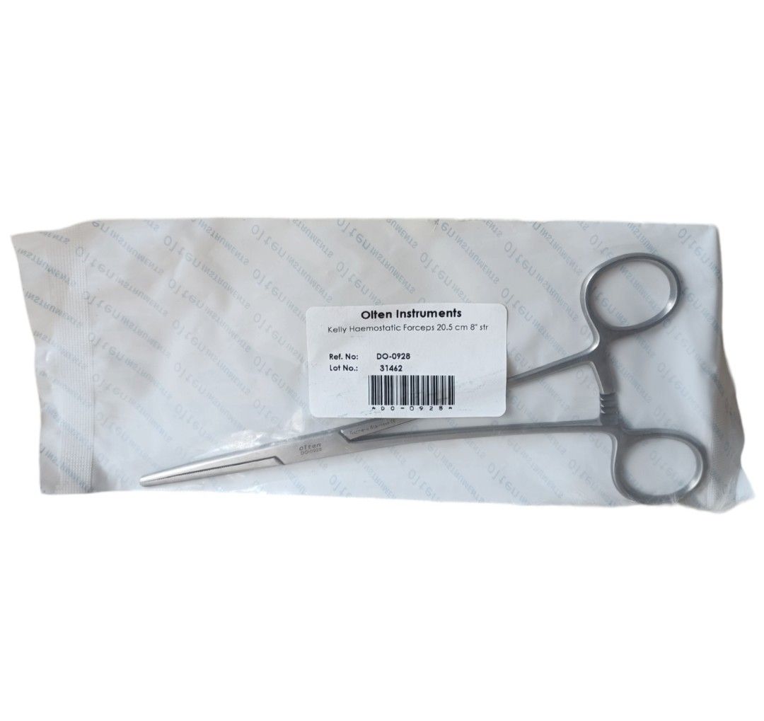 olten Instruments Kelly Haemostatic Forceps 20.5 cm 8" Str, Health ...