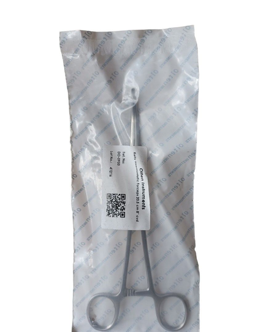Olten Instruments Kelly Haemostatic Forceps 18.0 Cm 7" Cvd, Health ...