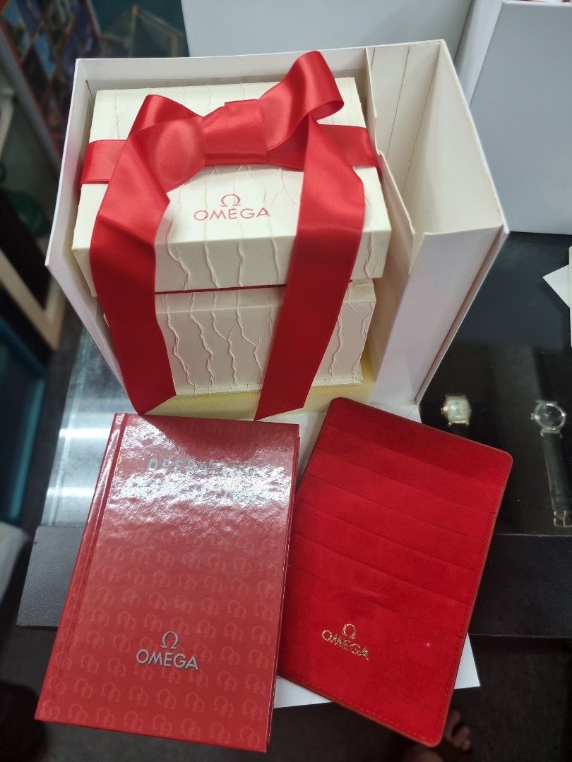 Omega Constellation Watch Box - complete set, Luxury, Watches on Carousell
