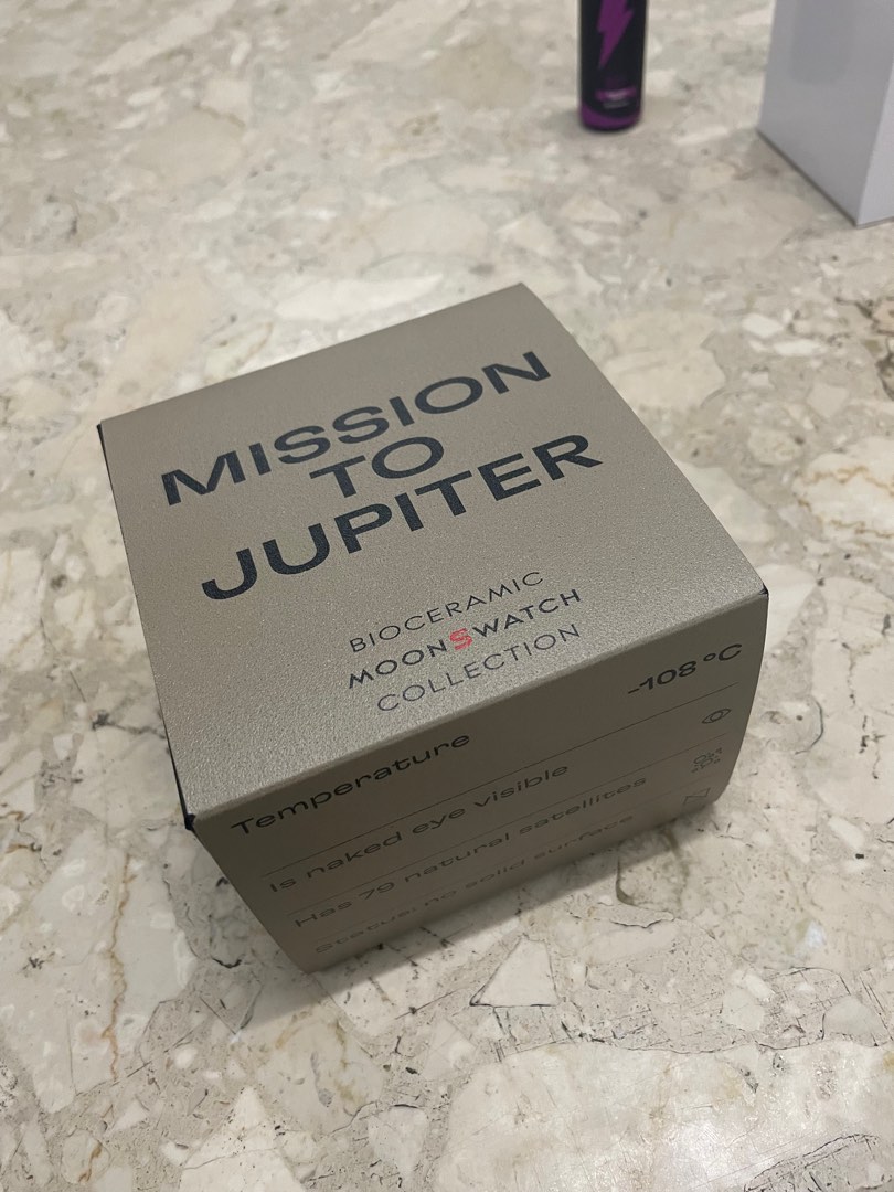 Omega Swatch Moonswatch Mission to Jupiter, Men's Fashion, Watches ...