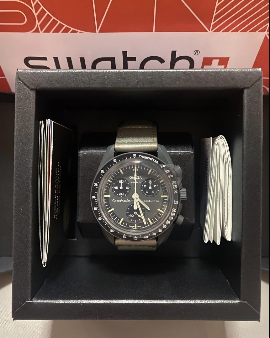 Omega X Swatch (Mercury), Luxury, Watches on Carousell