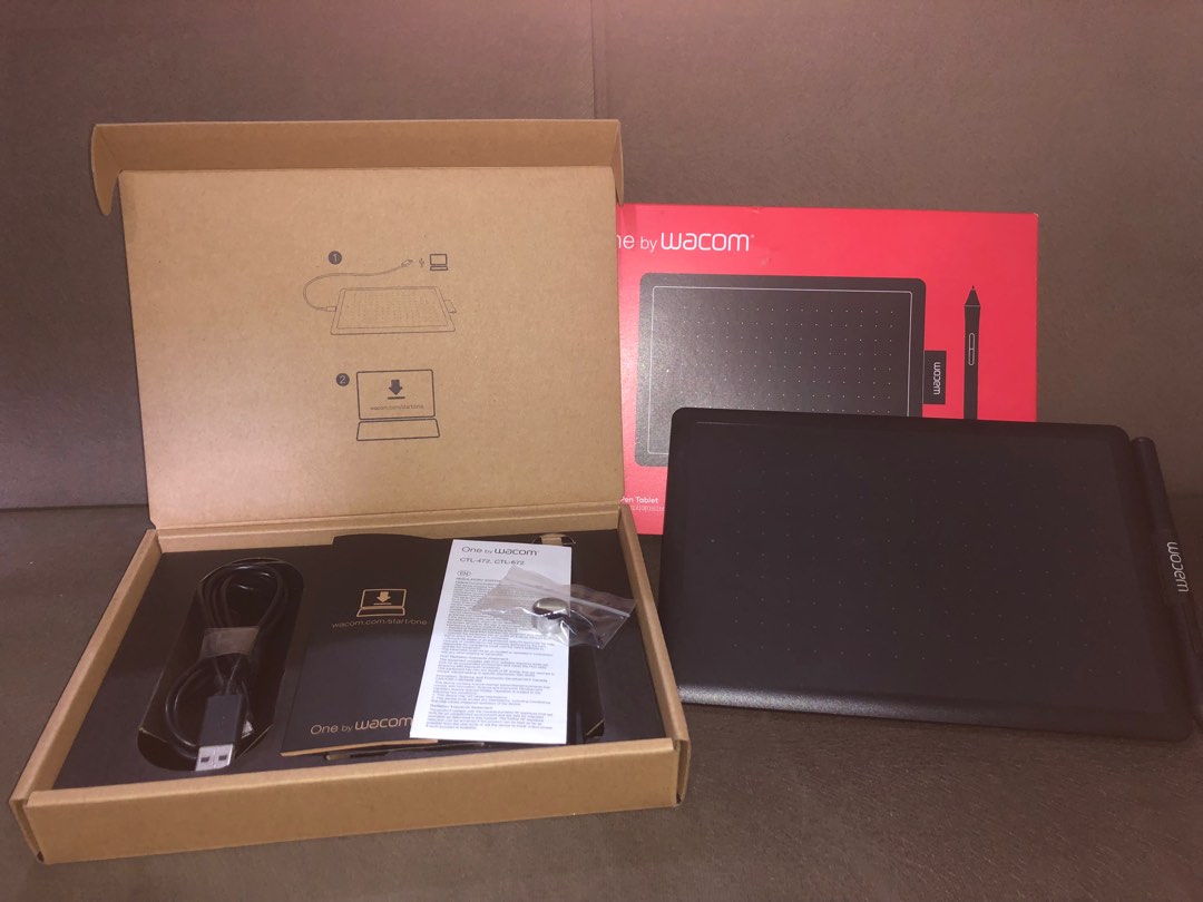 One by Wacom Graphic Drawing Tablet (Complete with box), Computers ...