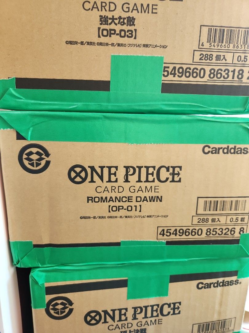 One Piece TCG OP-01 Case, Hobbies & Toys, Toys & Games on Carousell