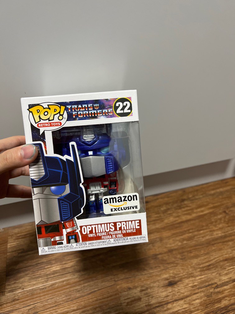 Optimus prime Funko pop amazon exclusive, Hobbies & Toys, Toys & Games ...
