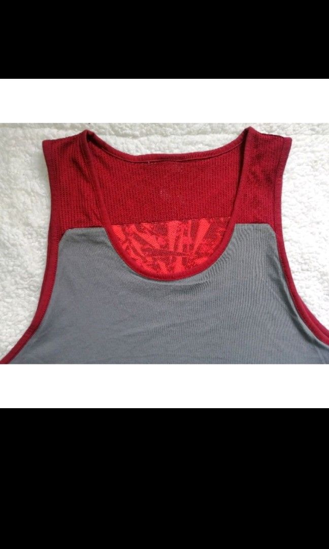 ORIGINAL REVERSIBLE ADIDAS DRYFIT SANDO. WORN ONCE, Men's Fashion ...