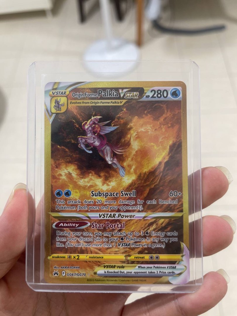 Palkia Vstar, Hobbies & Toys, Toys & Games on Carousell