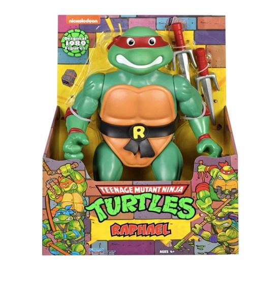 PO Teenage Mutant Ninja Turtles - Retro Collection - Giant Raphael ...