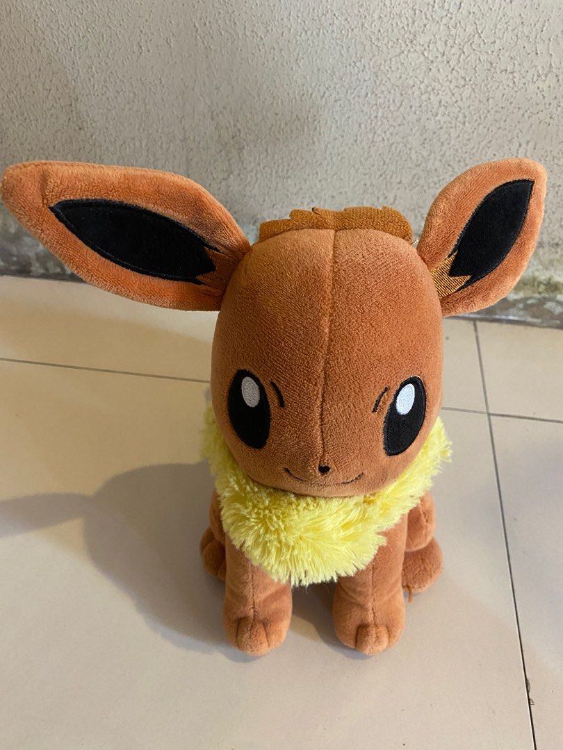 Pokemon Eevie stuffed toy, Hobbies & Toys, Toys & Games on Carousell