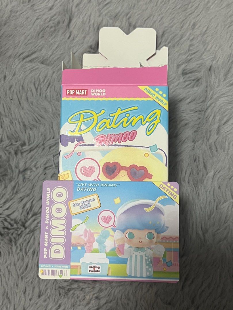 Popmart Dimoo Dating Series, Hobbies & Toys, Toys & Games on Carousell