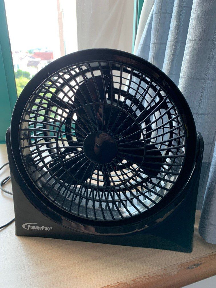 Portable Fan PowerPac 9 inch 3 speed, TV & Home Appliances, Other Home ...