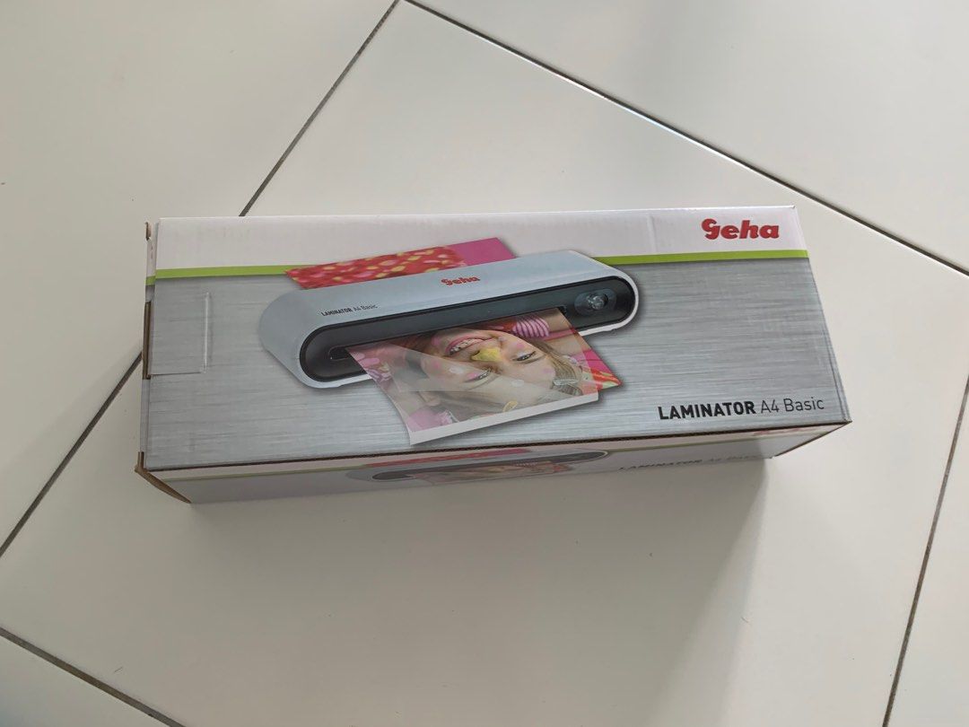 Portable Geha A4 Laminator Machine, Computers & Tech, Printers ...