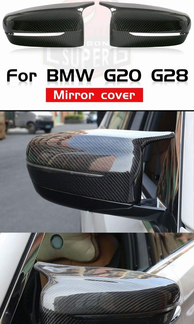 [Preorder] BMW Mirror Cover, Car Accessories, Accessories on Carousell