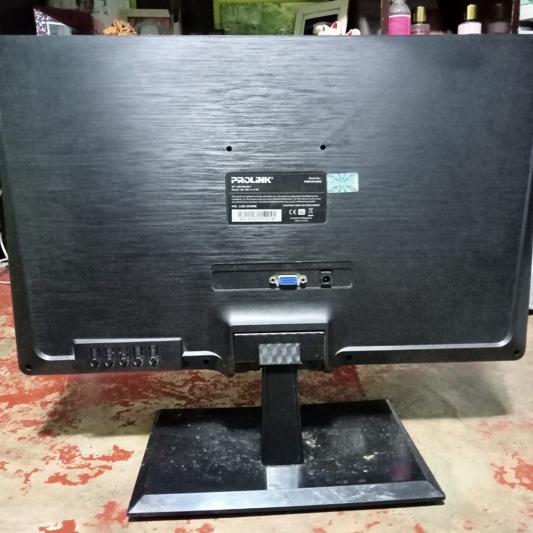 PROLINK 19" LED MONITOR & SECURE AVR, Computers & Tech, Parts ...