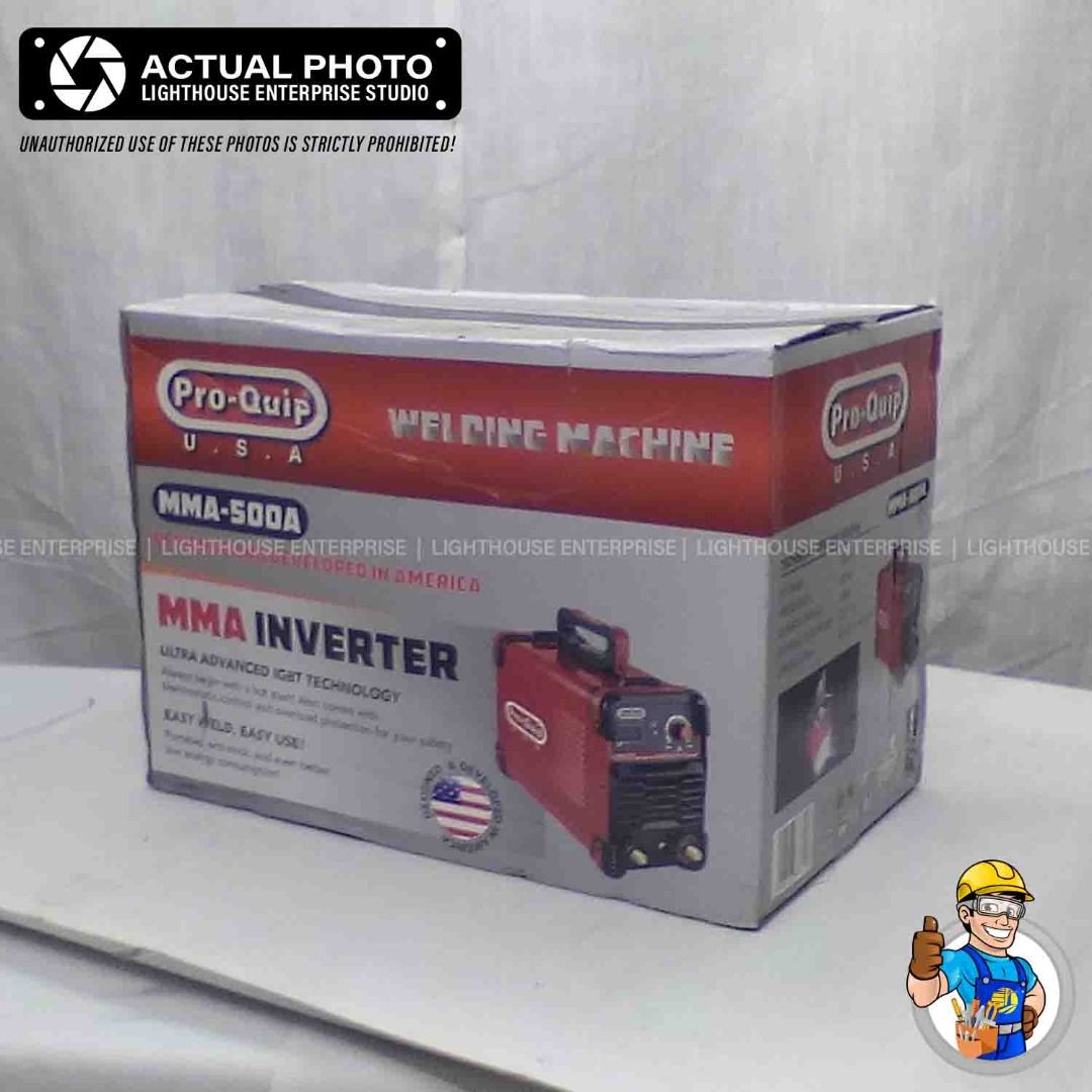PROQUIP USA 500A MMA Inverter Welding Machine (MMA-500A) *LIGHTHOUSE ...
