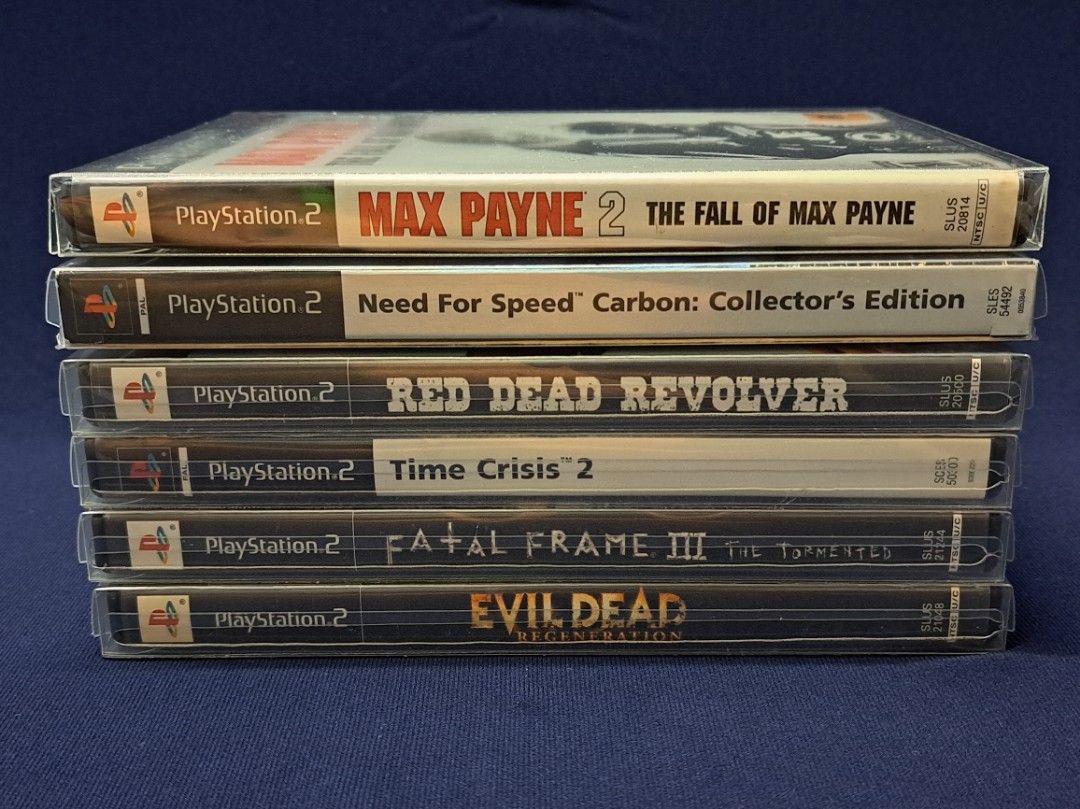 🔥PS2 GAME CASE PVC PLASTIC PROTECTOR DVD TRANSPARENT BOX🔥 NEW!, Video ...