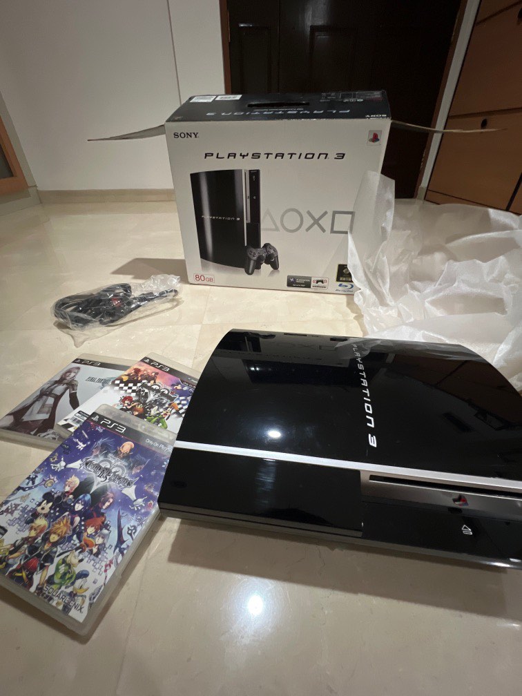 PS3 Fat - 80gb, Video Gaming, Video Game Consoles, PlayStation on Carousell