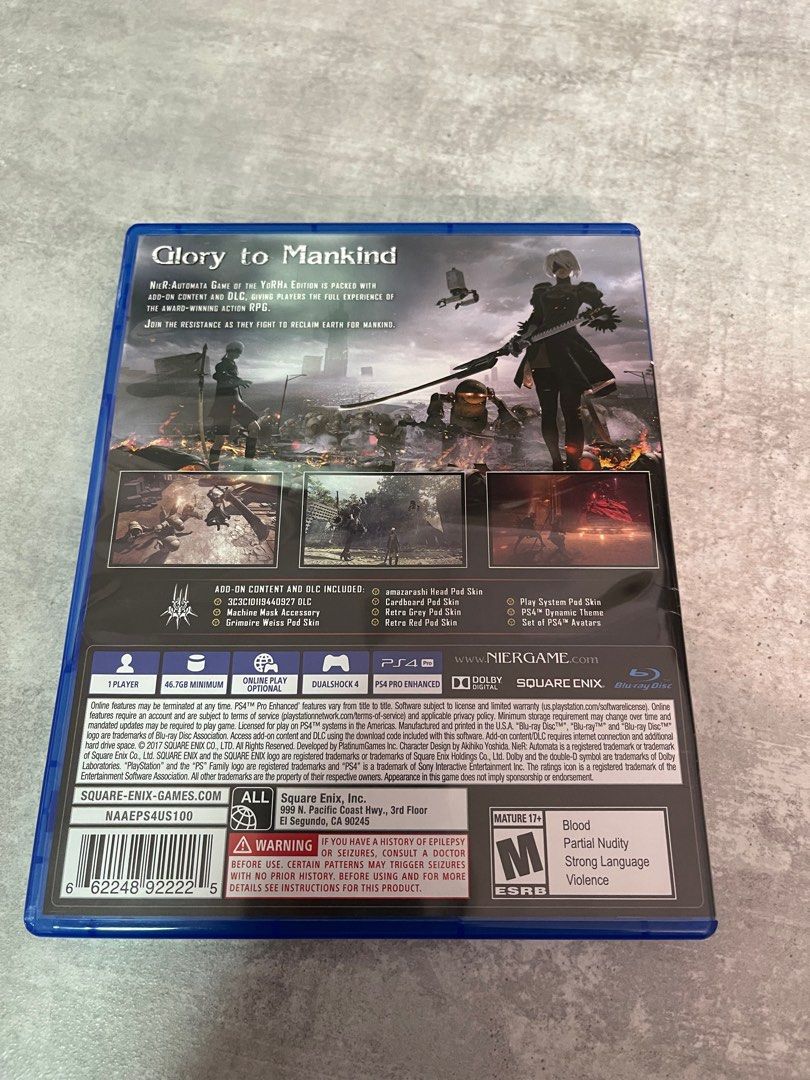 Ps4 ps5 nier automata, Video Gaming, Video Games, PlayStation on Carousell