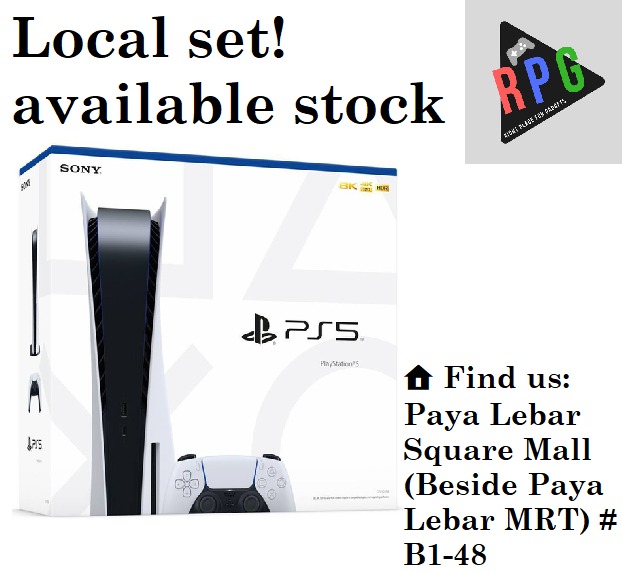 PS5 CONSOLE LOCAL SET (Can trade-in), Video Gaming, Video Game Consoles ...