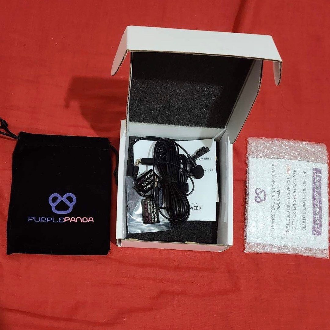 Purple Panda Microphone on Carousell