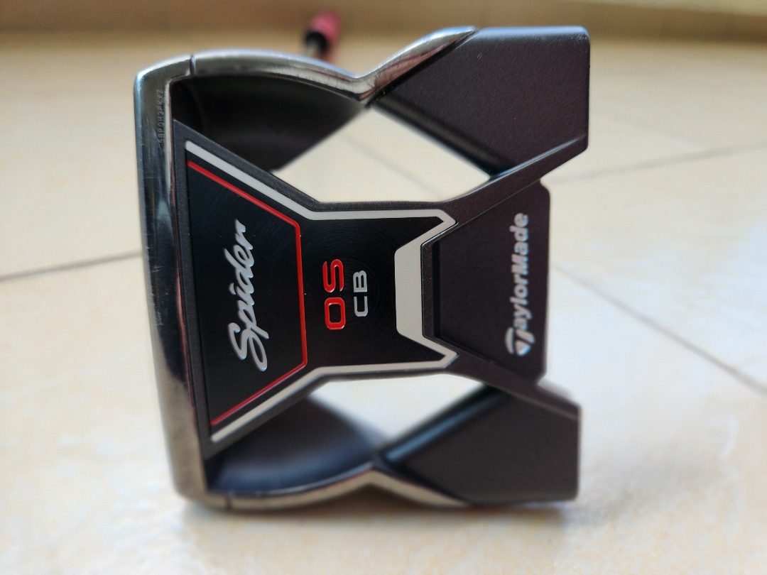 Putter TaylorMade Spider OS CB, Sports Equipment, Sports & Games, Golf ...