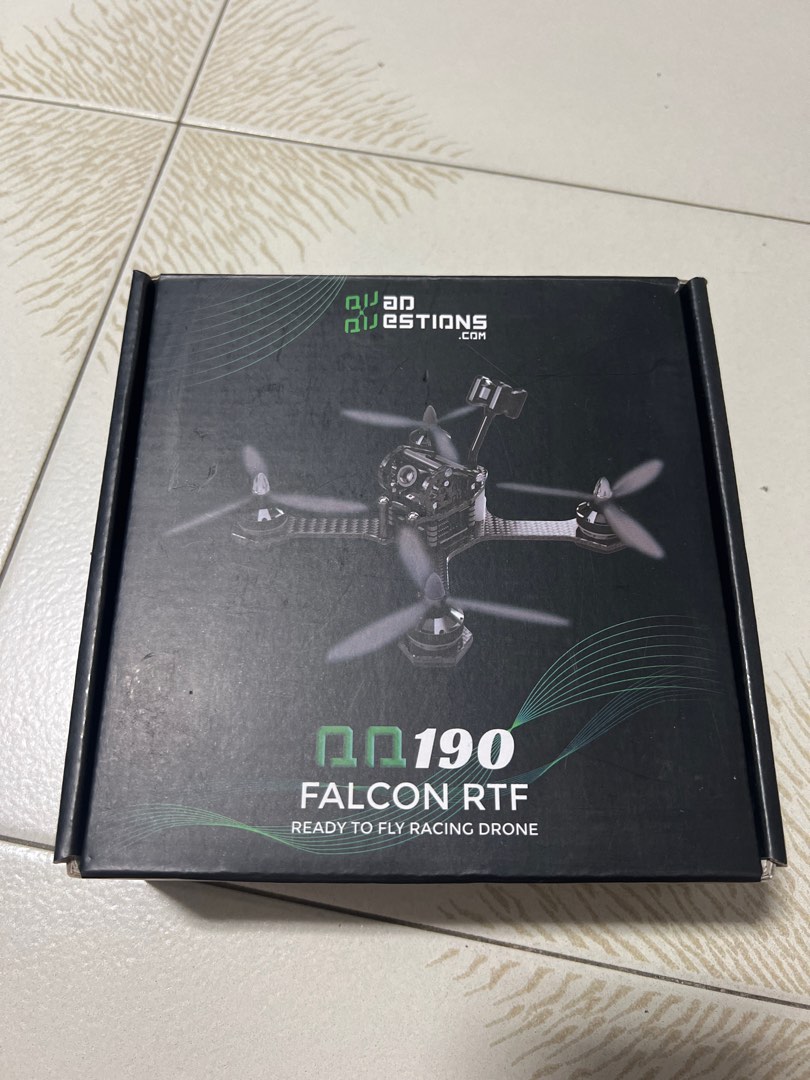 Quad Questions QQ190 FALCON RTF kit set, Photography, Drones on Carousell