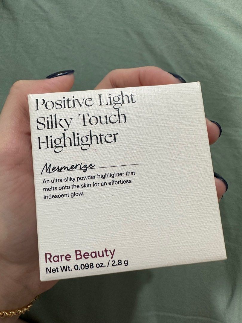 Rare beauty positive touch silky touch highlighter (mesmerize), Beauty ...