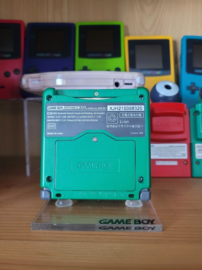 Rayquaza IPS Modded Gameboy Advance SP Nintendo Game Boy GBA Pokemon, Video Gaming, Video Game ...