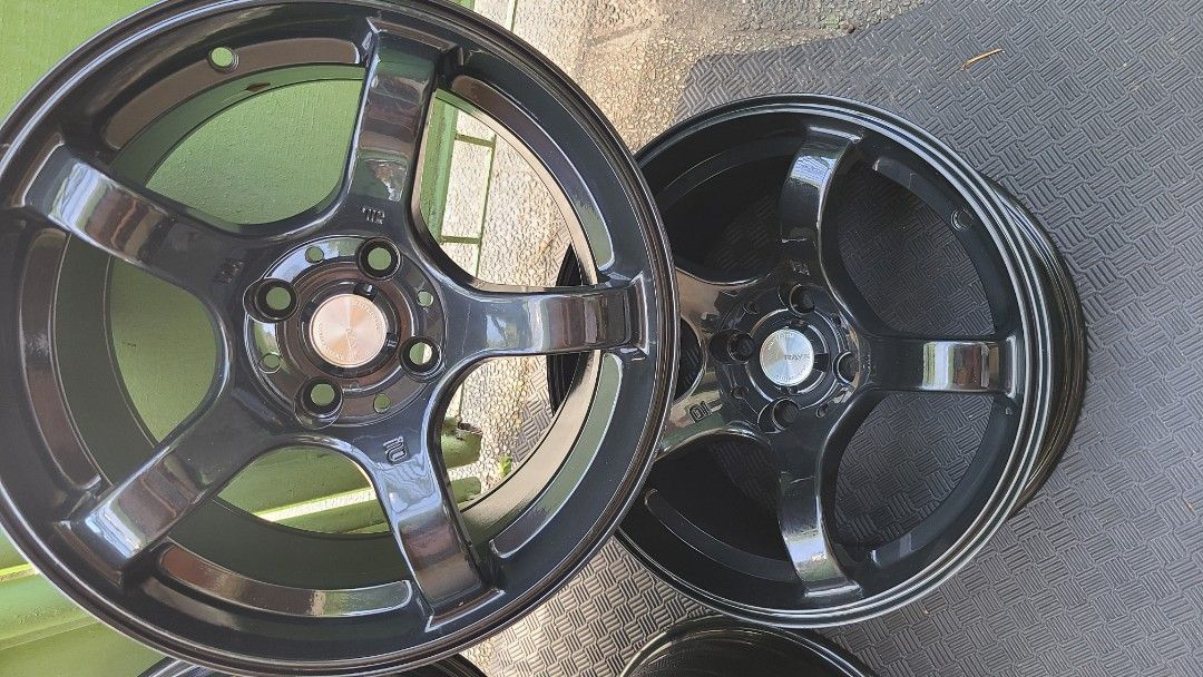 RAYS 15s, Car Parts & Accessories, Mags and Tires on Carousell