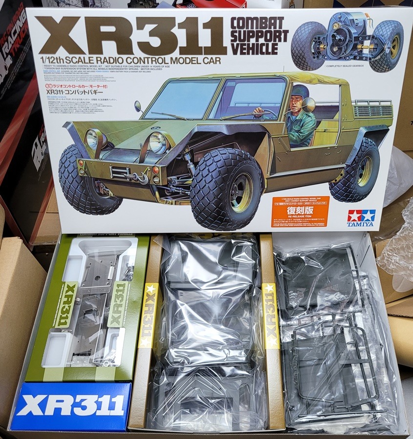 RC XR311 Combat Support Vehicle 1/12 TAMIYA 58004-60A, 興趣及遊戲, 玩具 & 遊戲類 - Carousell