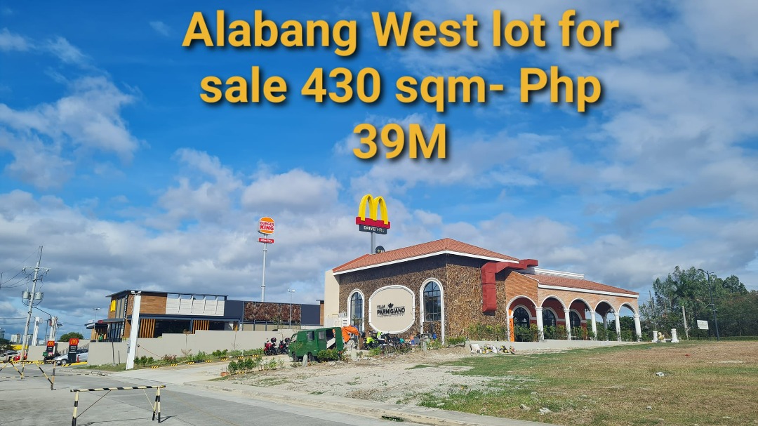 Re Open Alert!! 430SQM Residential Lot for Sale in Alabang West in ...