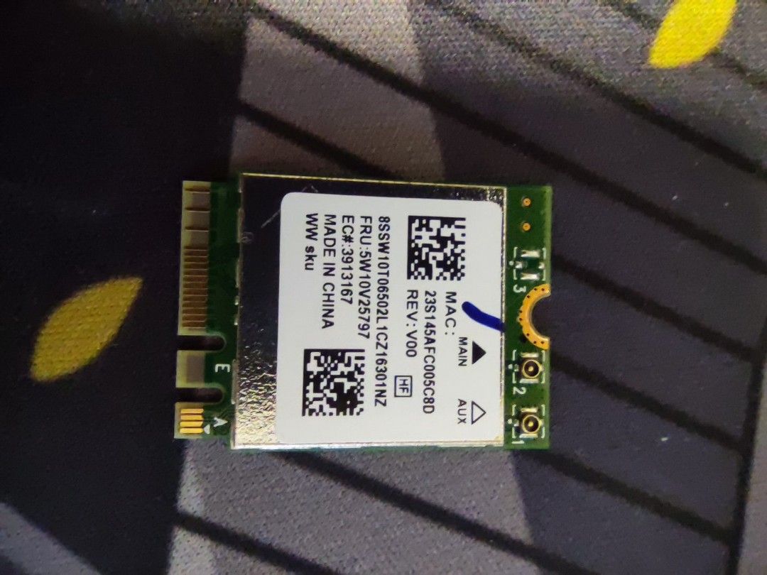 Realtek RTL8852AE WiFi card, Computers & Tech, Parts & Accessories ...